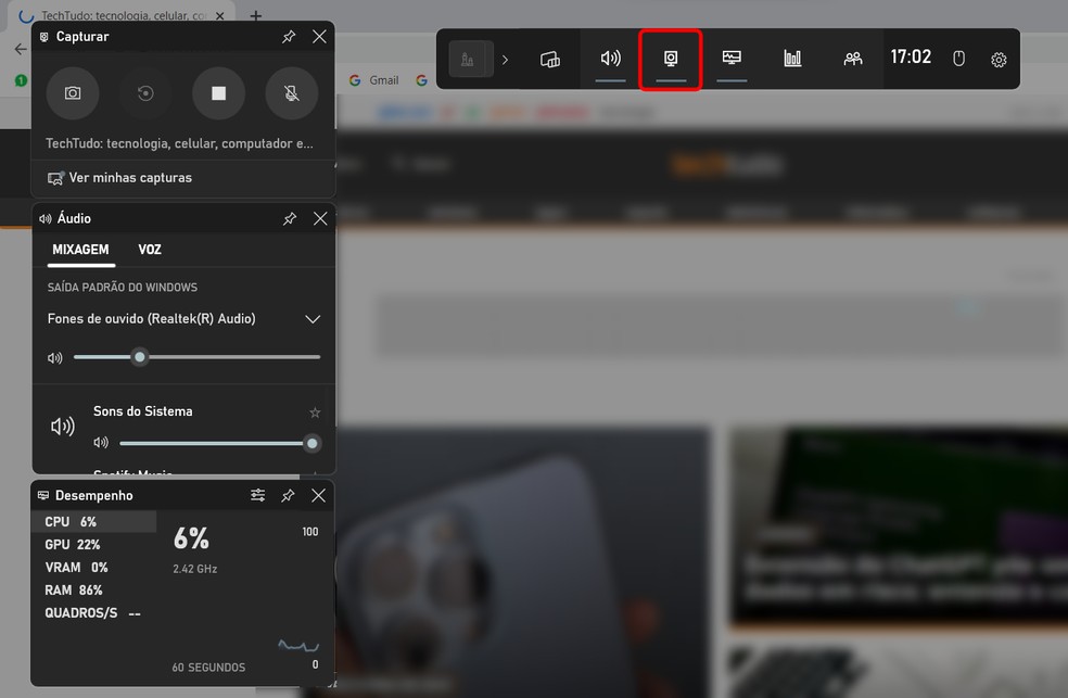 Como gravar tela do PC no Windows 11