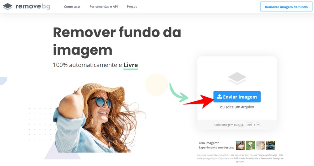 Como remover fundo de imagem com o RemoveBG