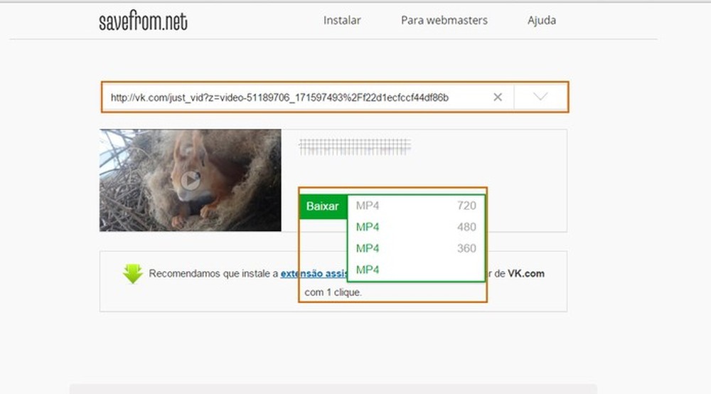 SaveFrom baixa vídeos de 35 sites além do YouTube; veja lista