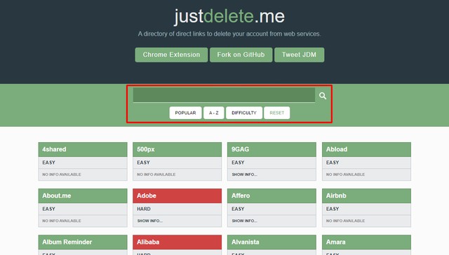 Just Delete Me é seguro? Veja como usar site para excluir contas