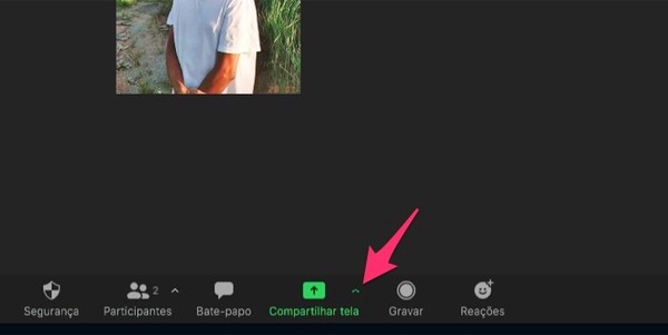 Como compartilhar tela no Zoom pelo PC