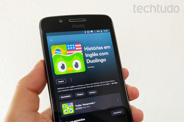Podcast para aprender inglês: como ouvir episódios do Duolingo no Spotify