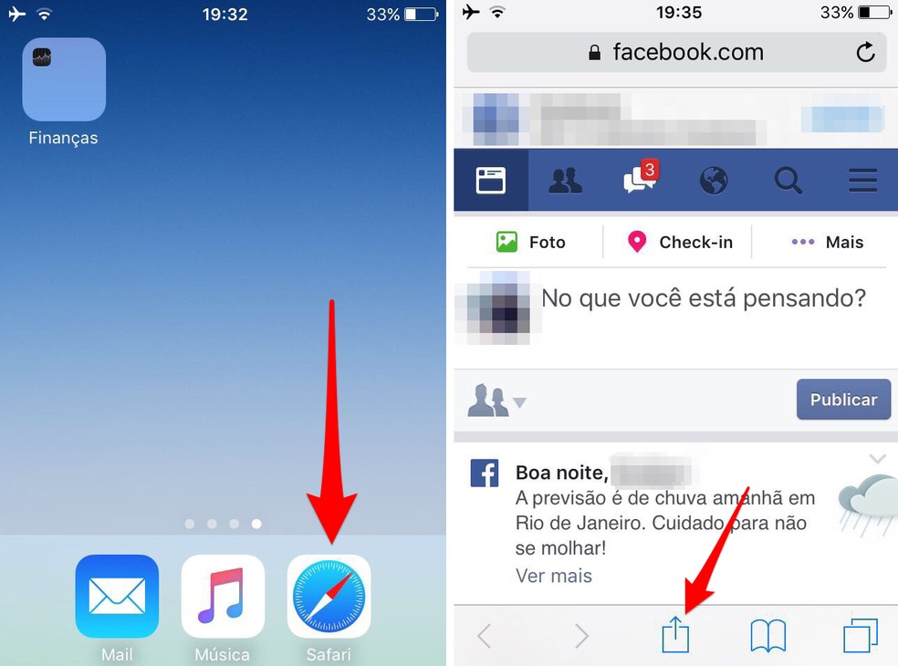 Como usar o Facebook em iPhone 4 e outros com iOS antigo