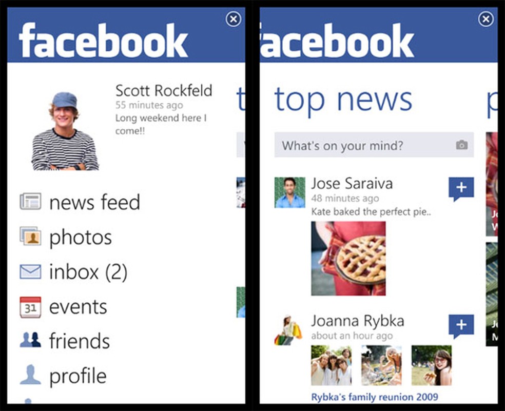 Aplicativo do Facebook para Windows Phone 7 é atualizado e recebe ...