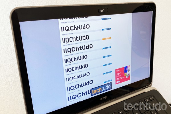 Como descobrir fonte por imagem online usando o Font Squirrel