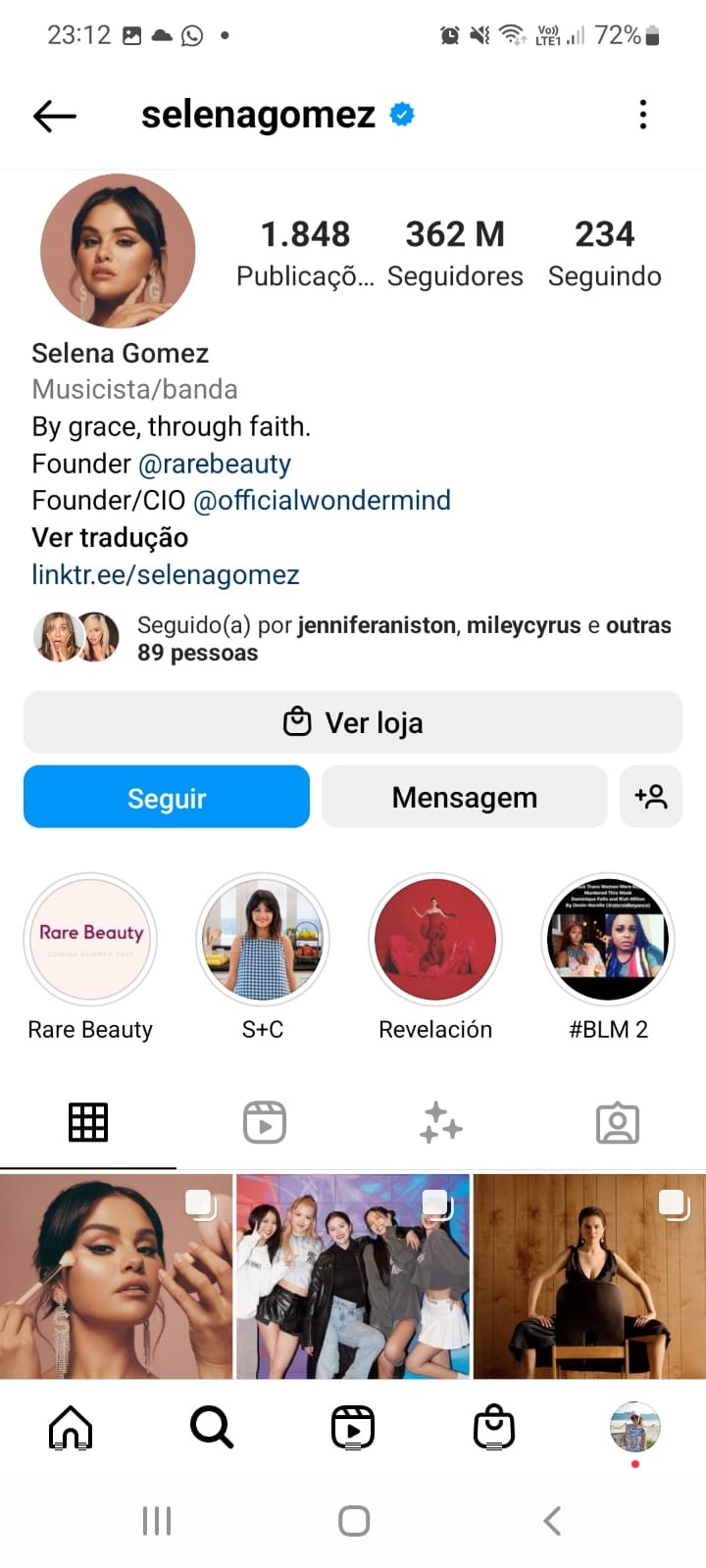 Pessoa mais seguida do Instagram: veja lista dos 10 perfis mais famosos