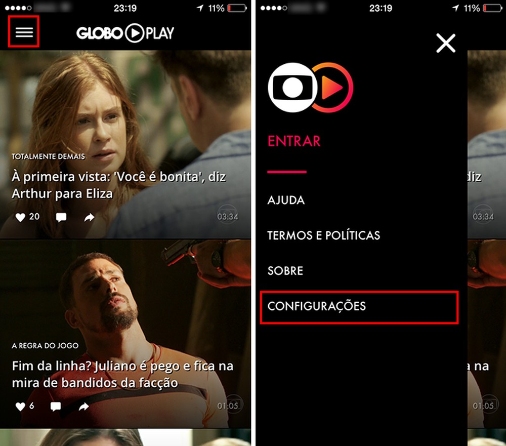 Globo Play ao vivo só funciona com GPS do celular ativo; veja mais dicas