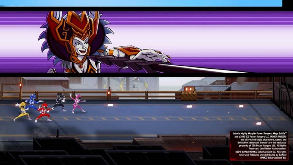 Review Power Rangers: Mega Battle