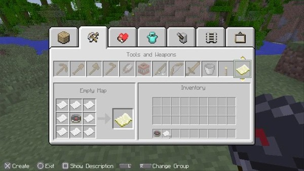 Como fazer mapa no Minecraft