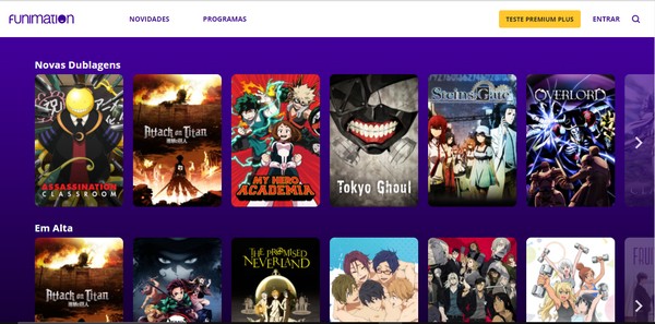 Funimation no Brasil: veja preço e catálogo para assistir a animes