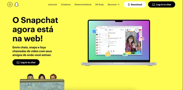 Snapchat Web: veja como entrar e usar versão para navegadores do app
