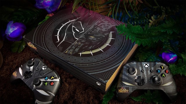 Microsoft revela versão limitada e rara do Xbox One do Pantera Negra