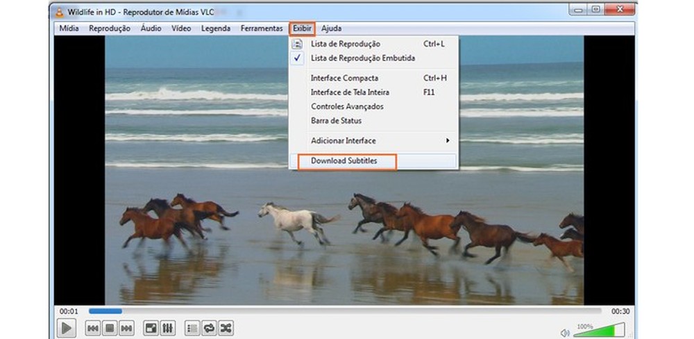 Como usar o VLC para baixar legendas automaticamente