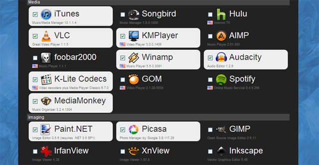 Use o Ninite para baixar os principais programas para o seu PC