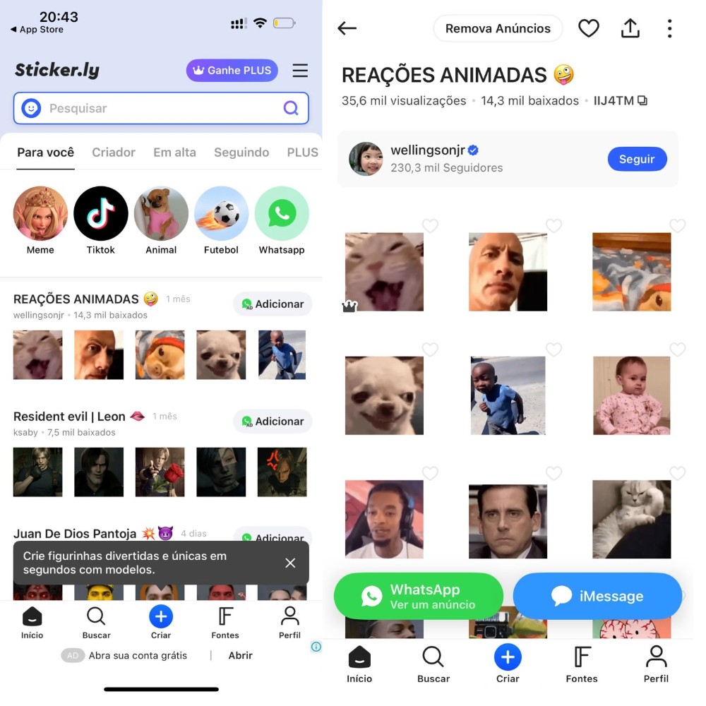 Figurinhas para Whatsapp grátis que se mexem: como achar e baixar stickers