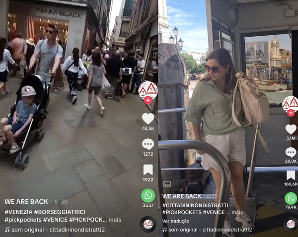 'Attenzione pickpocket': veja as melhores versões do meme que viralizou