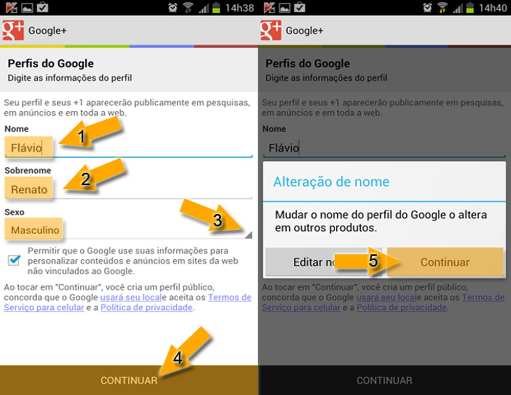 Como acessar o Google+ no Android