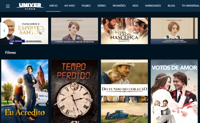 Univer Video | Software | TechTudo