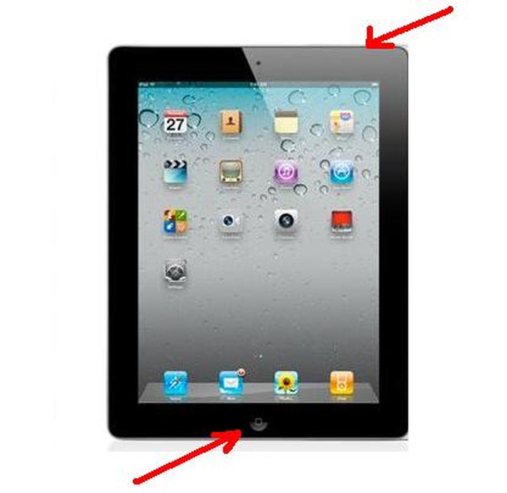 Como tirar printscreen no iPad