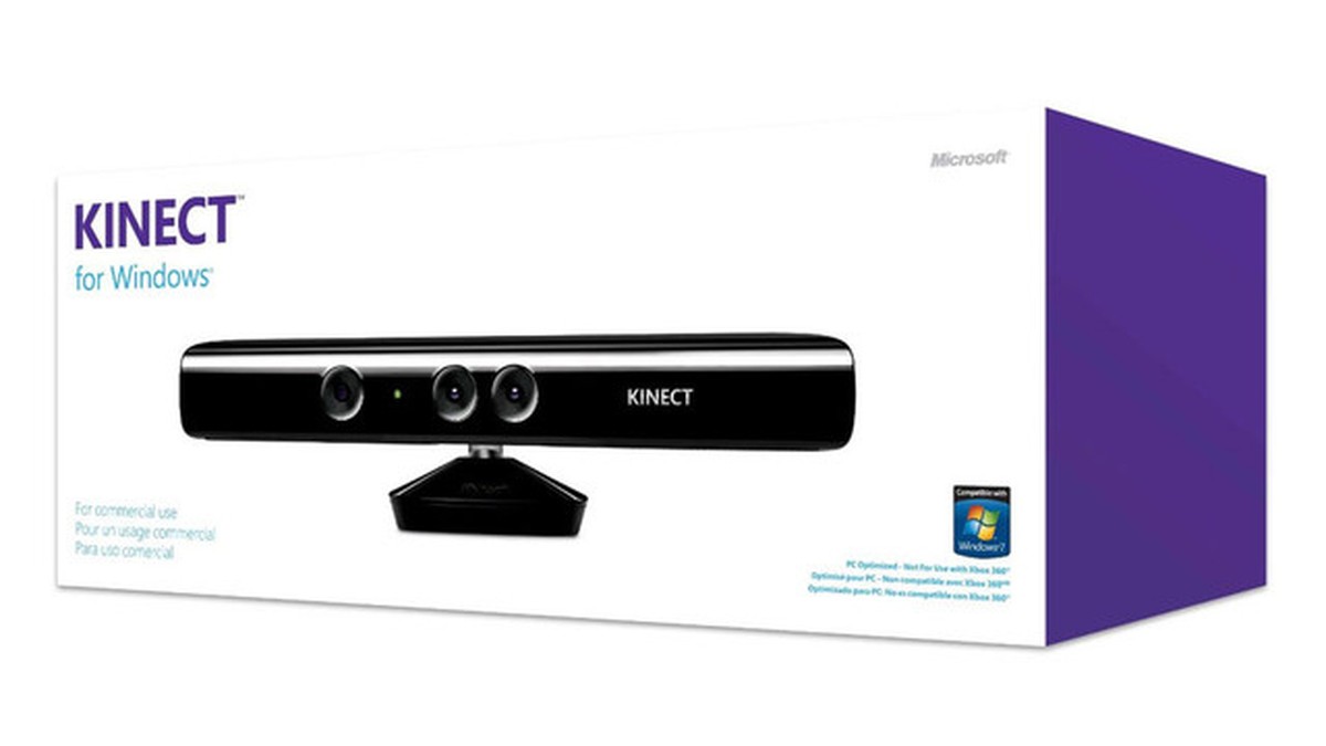 Kinect chega ao Windows em 1° de fevereiro