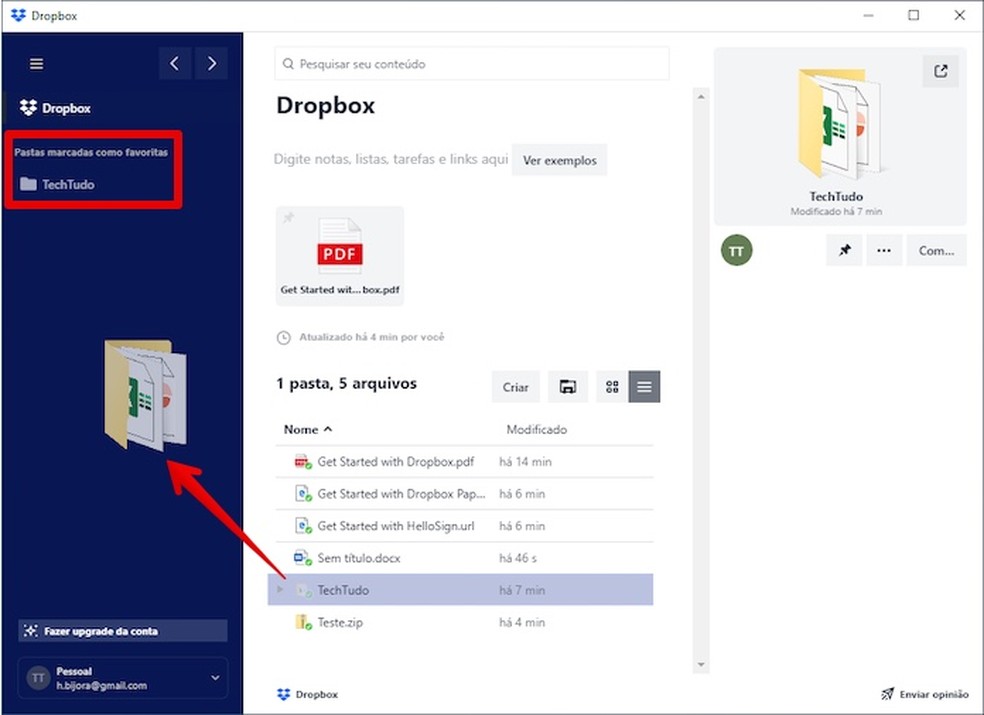 Dropbox para PC ganha novo app grátis; veja como fazer o download e usar