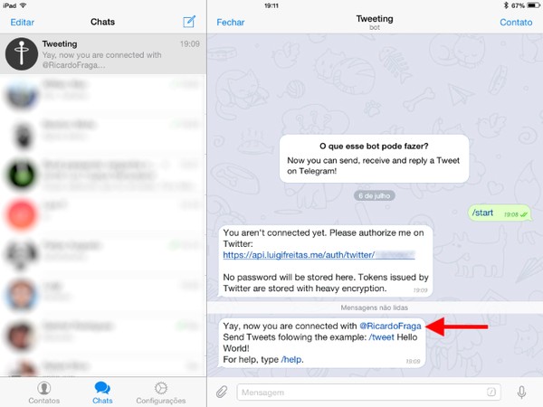 Aprenda a usar o Twitter dentro do Telegram com o TweetingBot