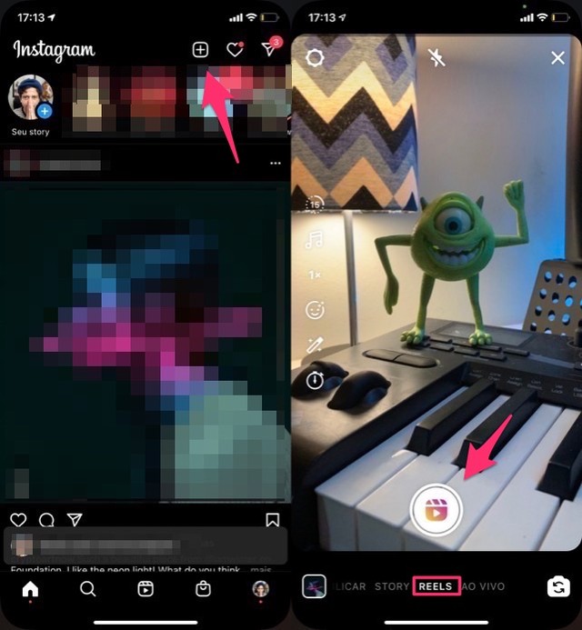 Seis apps para fazer Reels