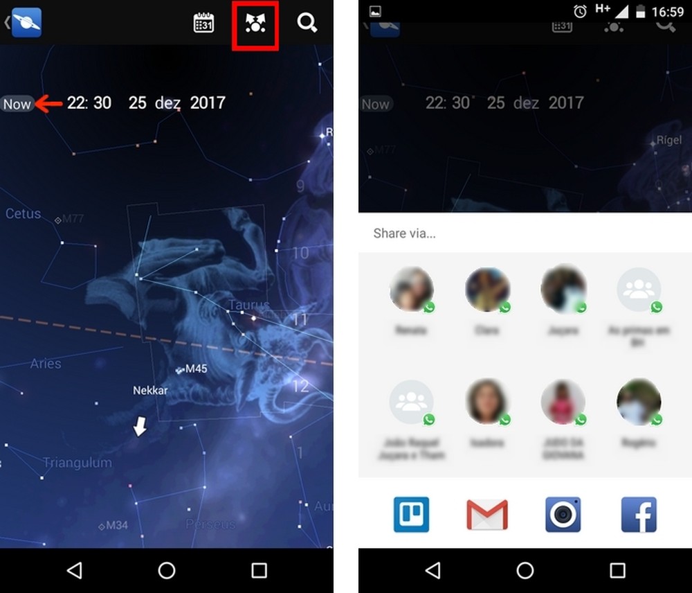 App para celular mostra planetas e estrelas no céu; veja como usar