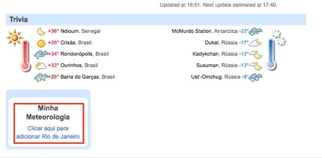 Foreca: como saber a previsão do tempo pelo site