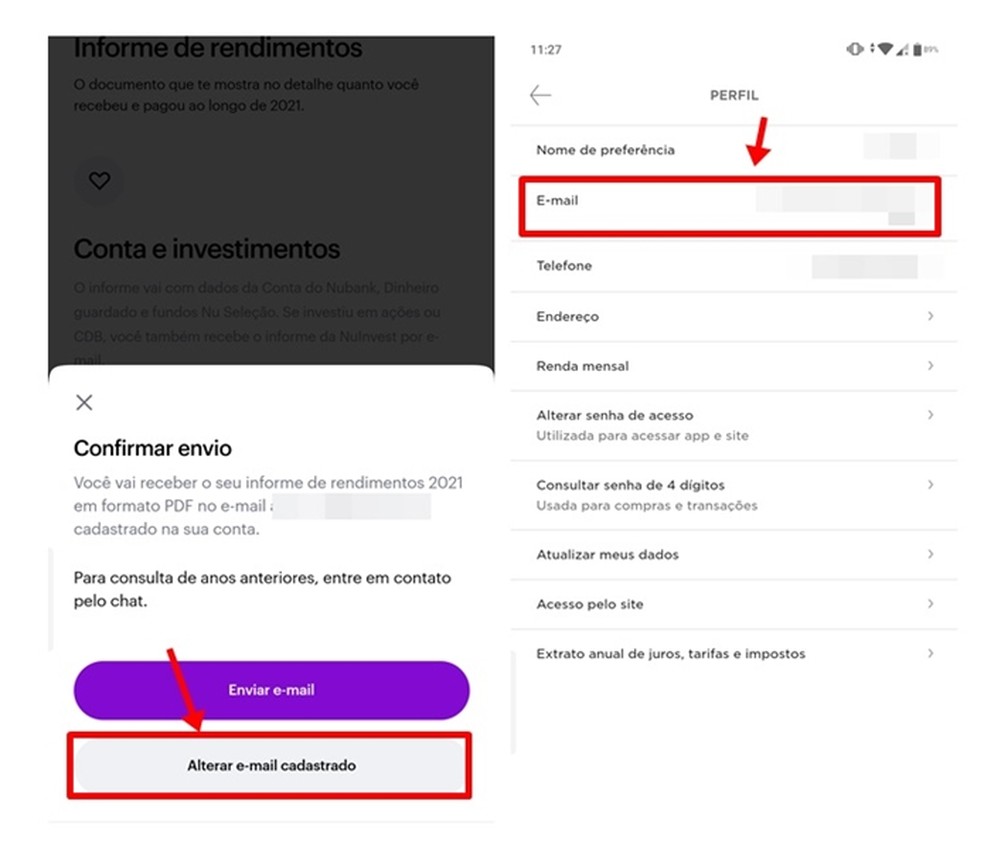 Informe de rendimentos Nubank: como consultar extrato para IRPF 2022