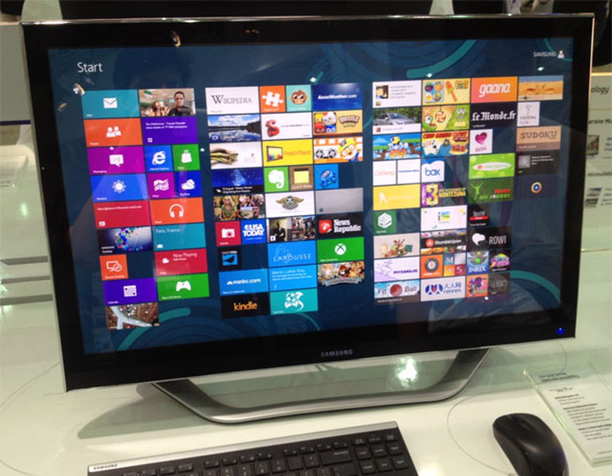Tudo-em-um com tela touchscreen e Windows 8 é nova aposta da Samsung