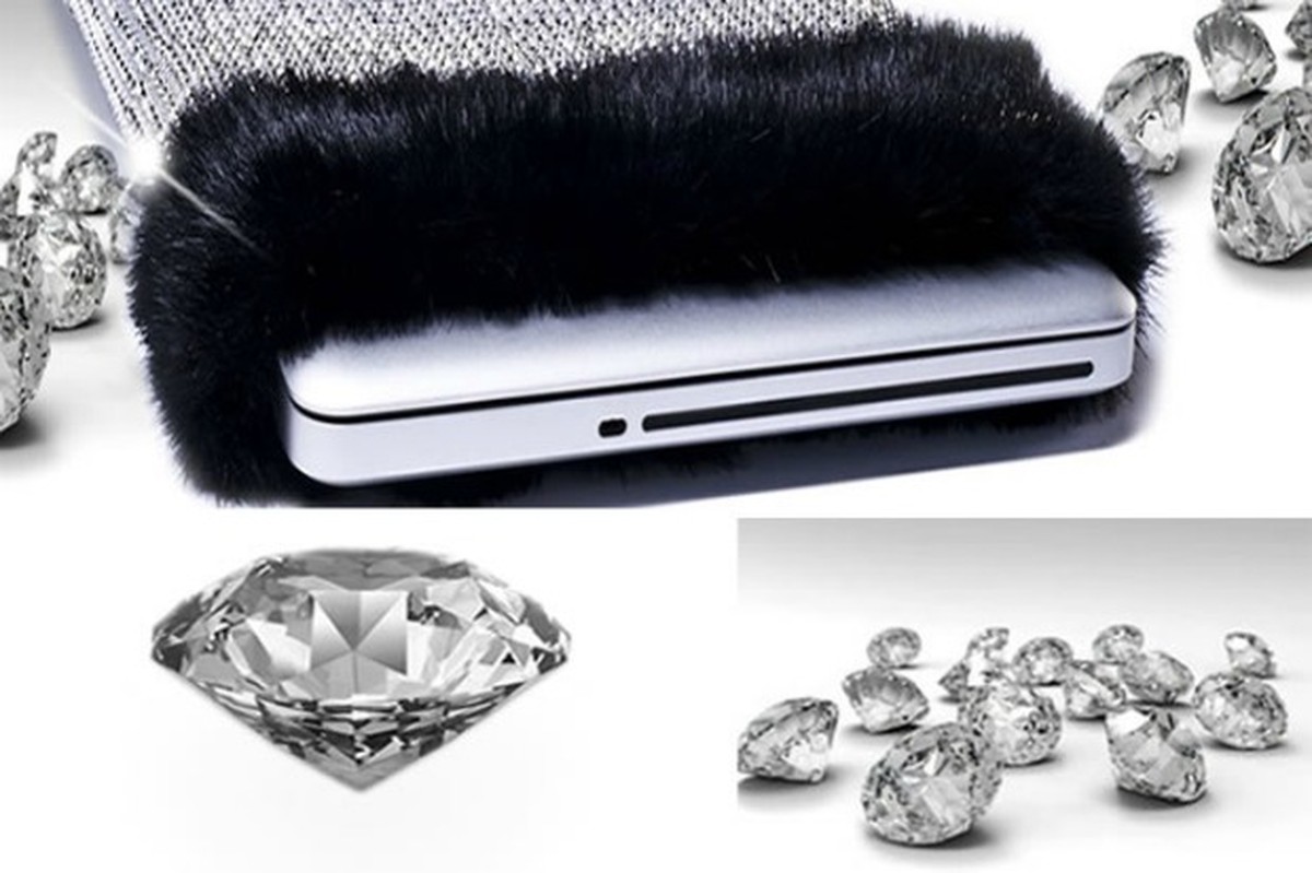 Capa para notebook com mais de oito mil diamantes custa US$ 11 milhões