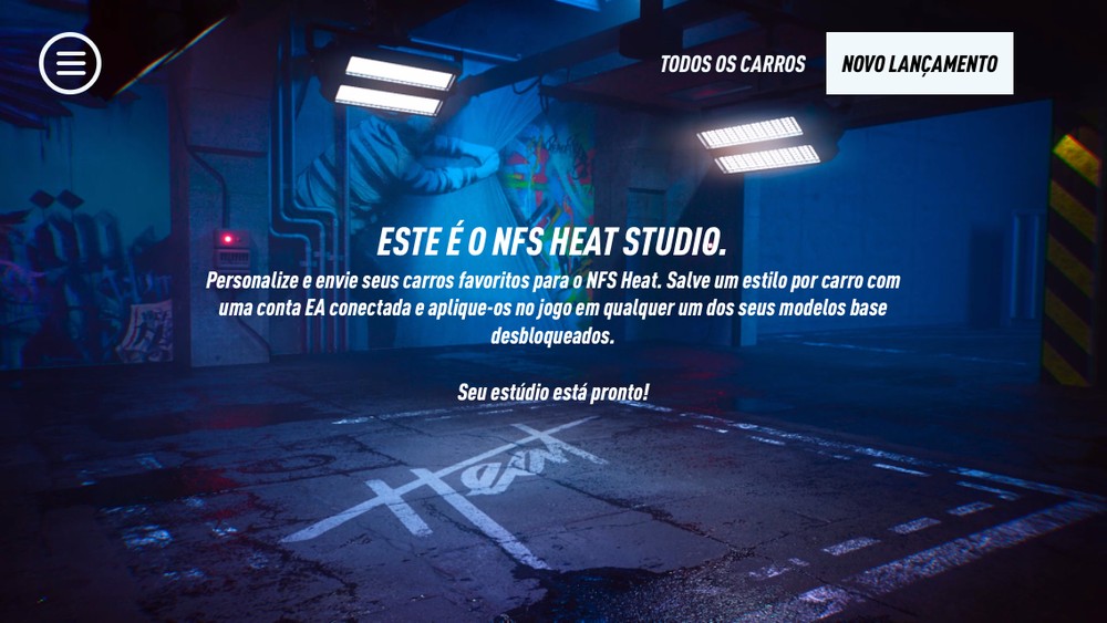 NFS Heat Studio: como baixar e personalizar seus carros no aplicativo