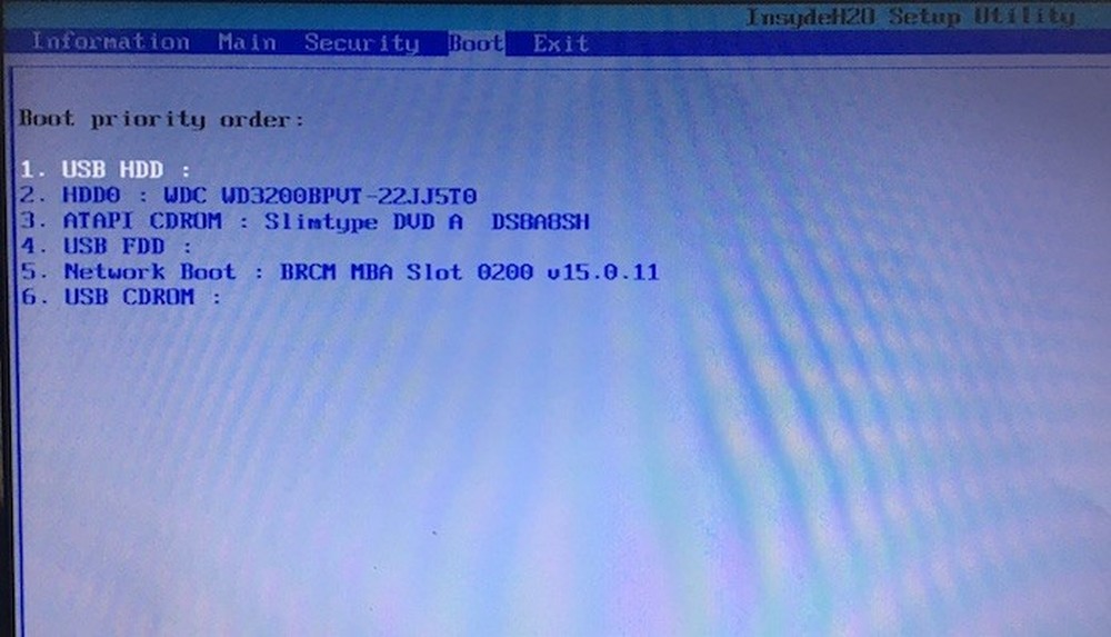 Como entrar na BIOS de um notebook Gateway