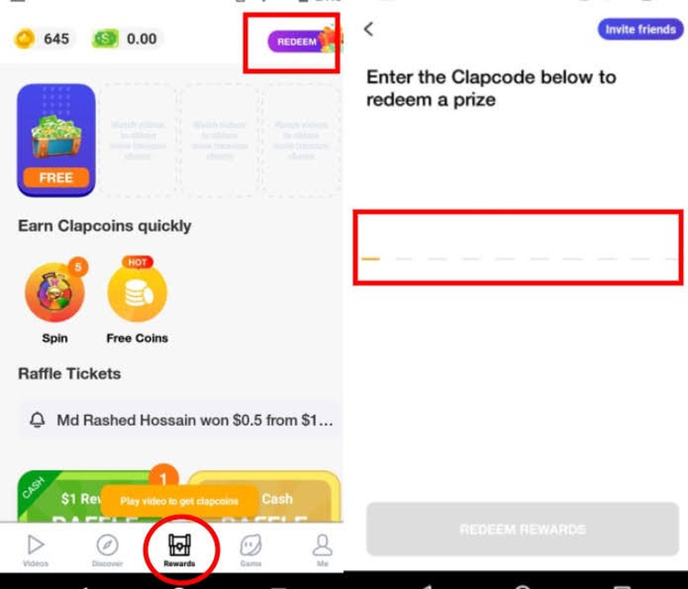 Como funciona o ClipClaps? Saiba como colocar código e usar o aplicativo