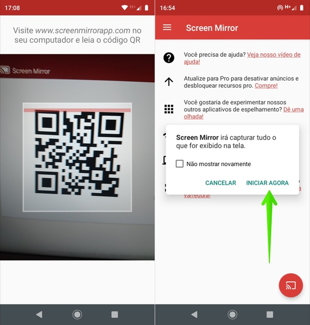 Screen Mirror: como espelhar celular no PC com o app