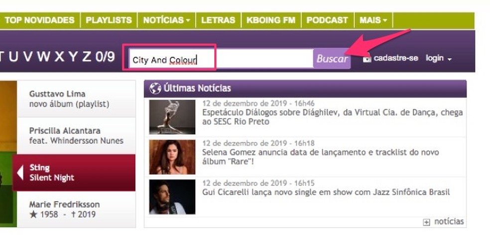 Como usar o Kboing para ouvir músicas online e de graça