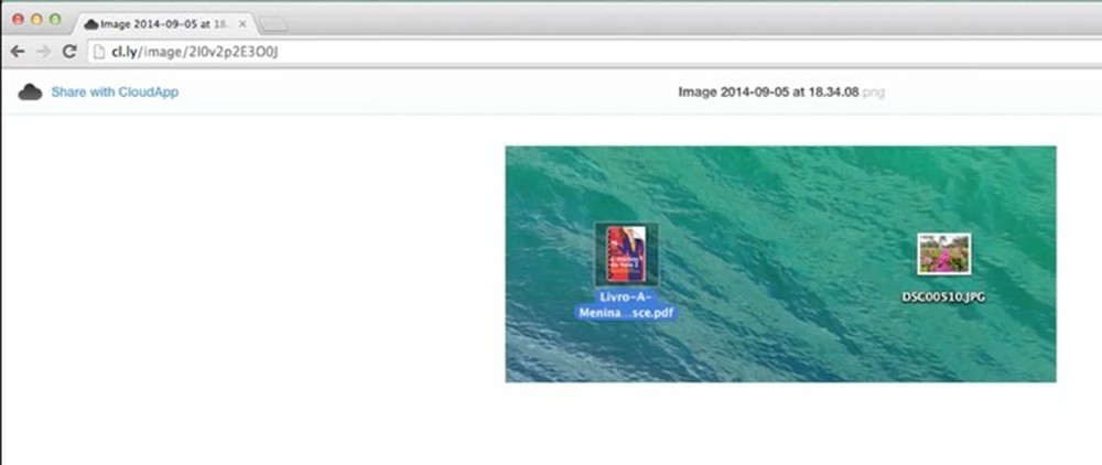 Como usar o Cloudapp para compartilhar fotos, arquivos e vídeos no Mac