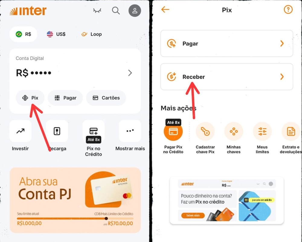 Como gerar QR Code Pix? Veja tutorial dos 5 principais bancos digitais