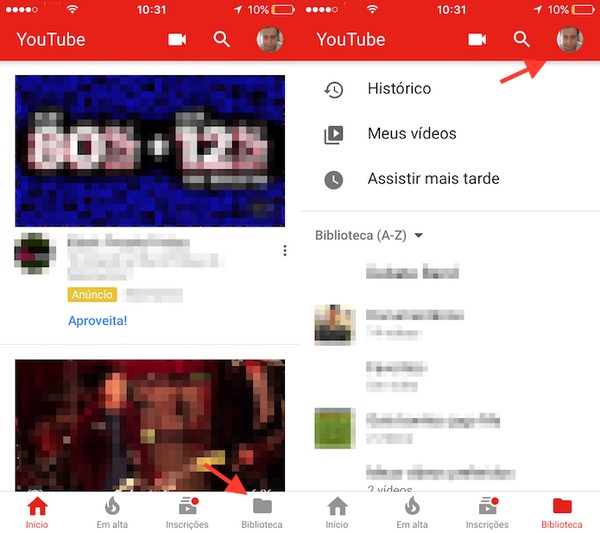 Como mudar o nome de seu canal do YouTube pelo celular