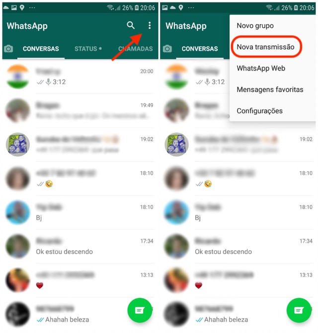 Como fazer divulgação no WhatsApp