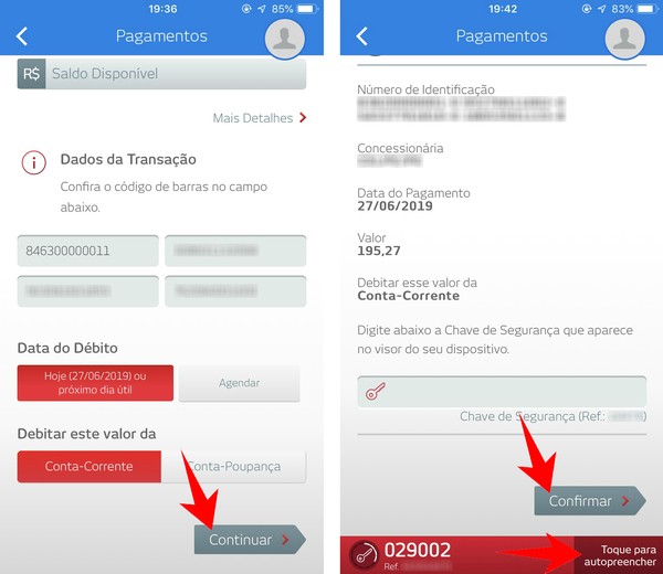 Como pagar conta pelo celular com o app do Bradesco
