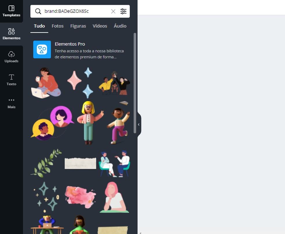 Como encontrar elementos do Canva? Dicas ajudam a achar ícones escondidos