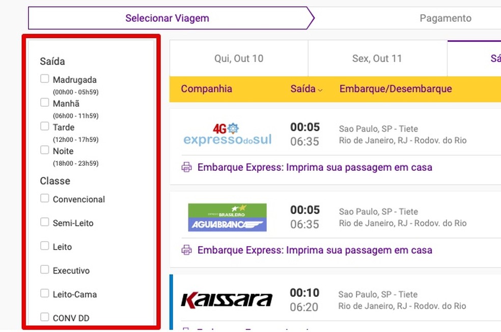 Como usar o ClickBus para comprar passagens de ônibus e ter desconto