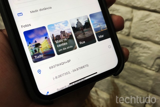Como ver latitude e longitude no Google Maps pelo celular