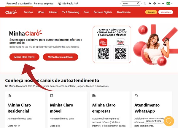 Como emitir segunda via de fatura Claro Móvel