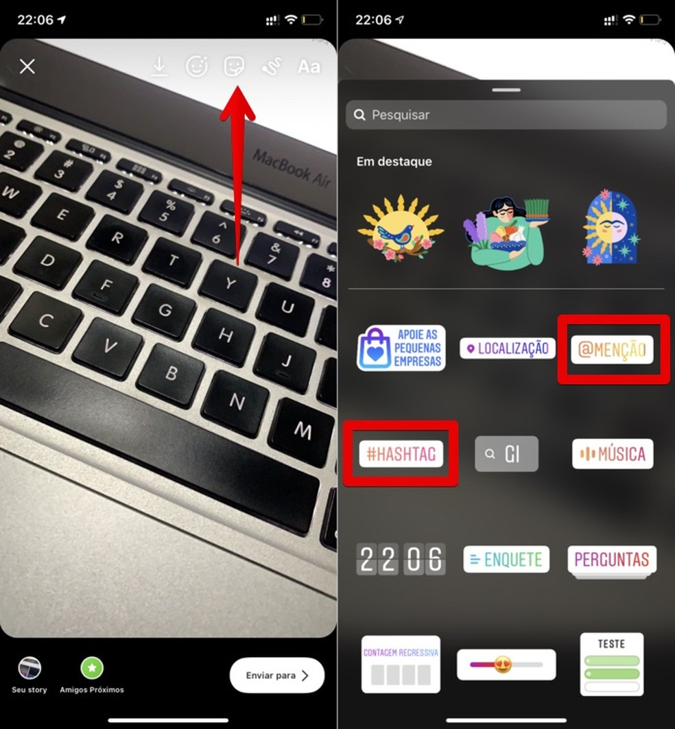 Como ocultar hashtag e deixar invisível no Instagram