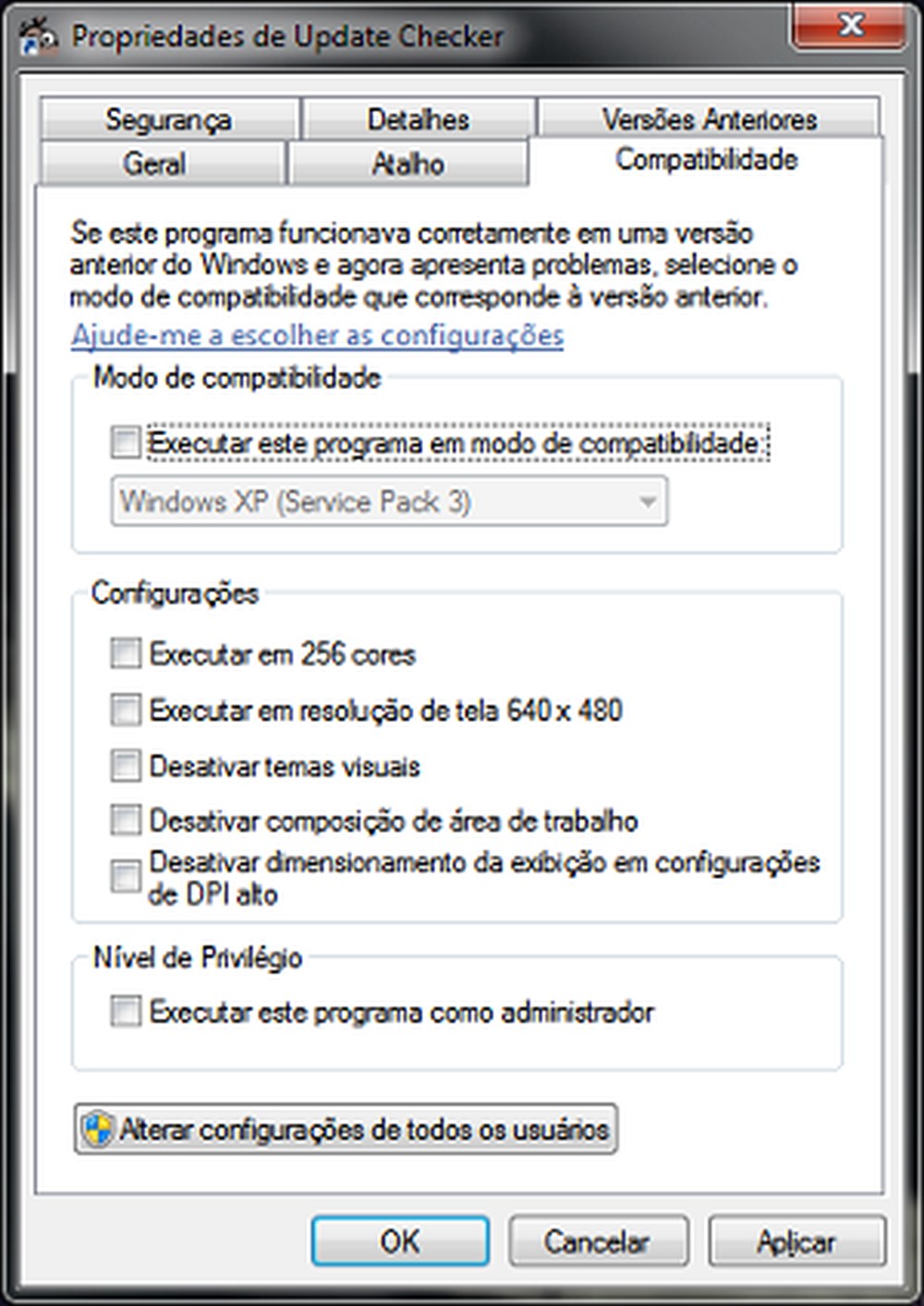 Como funciona o modo de compatibilidade do Windows 7?