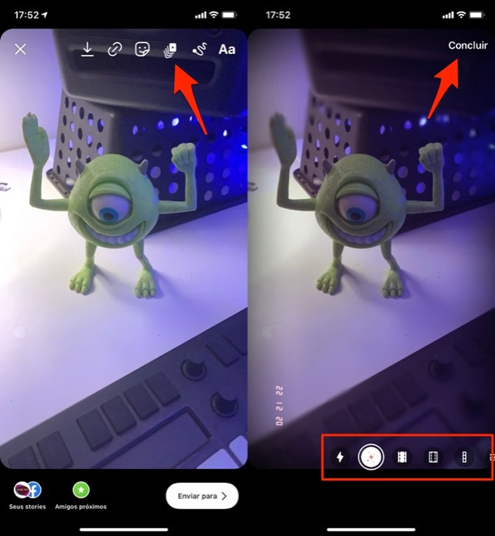 Como usar o recurso PhotoBooth no Instagram Stories