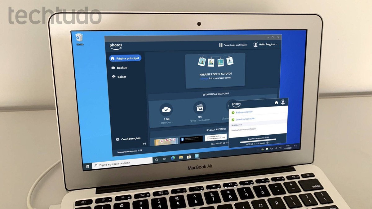 Amazon Photos: como instalar e usar no computador